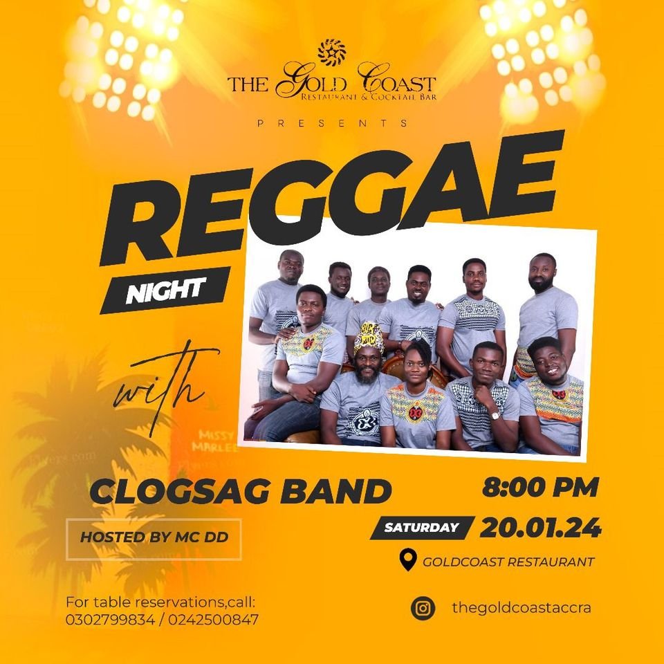 Raggae Night - Clogsac band - Xcitevents